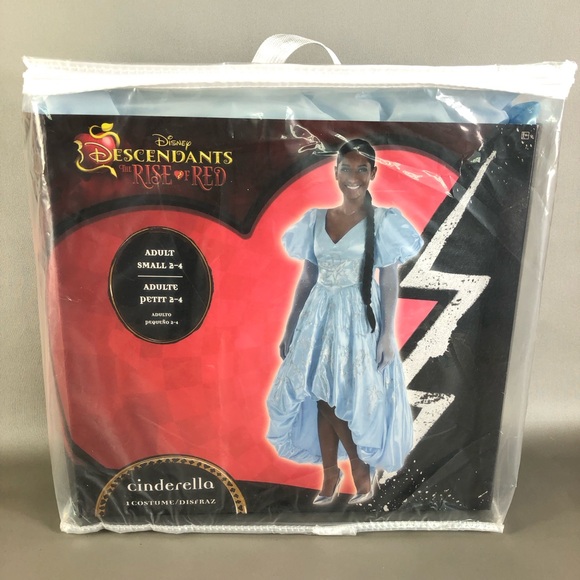 Disney | Dresses | Disney Descendants Cinderella Adult Costume Blue ...